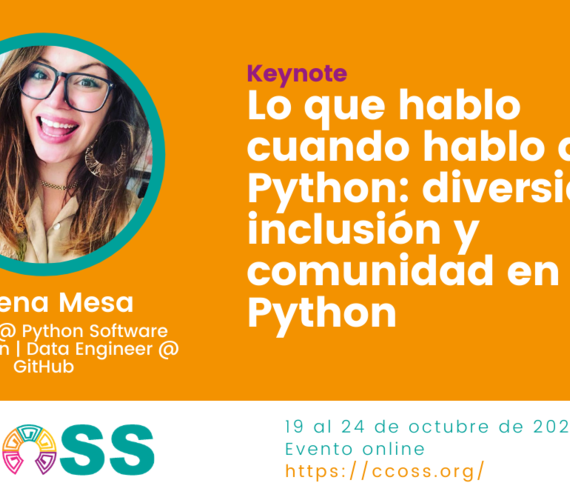 Keynote: Lo Que Hablo Cuando Hablo de Python: Diversidad, Inclusión y ...
